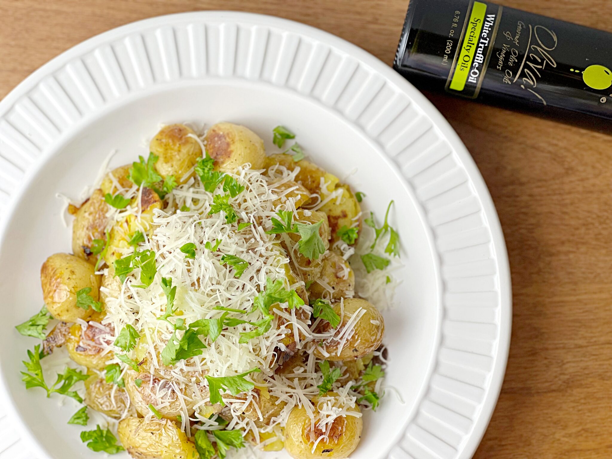 Truffle Parm Potatoes - Oliva!